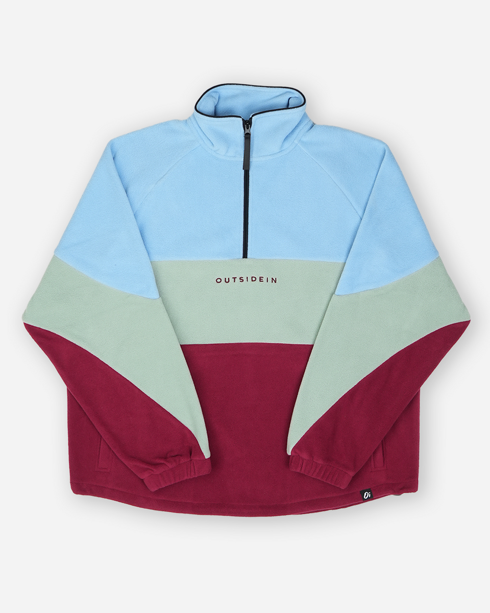 Blue & Burgundy Unisex Fleece | Blue Sage Band Fleece | OutsideIn