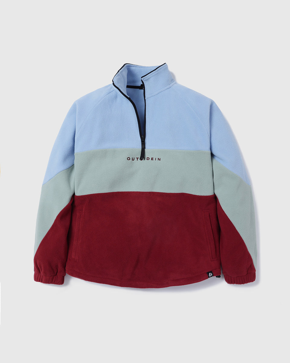 Blue & Burgundy Unisex Fleece | Blue Sage Band Fleece | OutsideIn