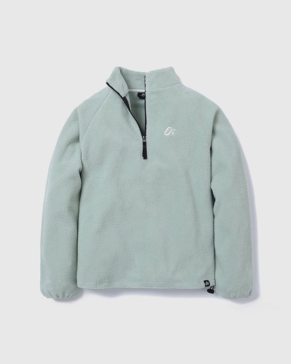 Light Green Unisex Fleece | Sage Essential Fleece | OutsideIn